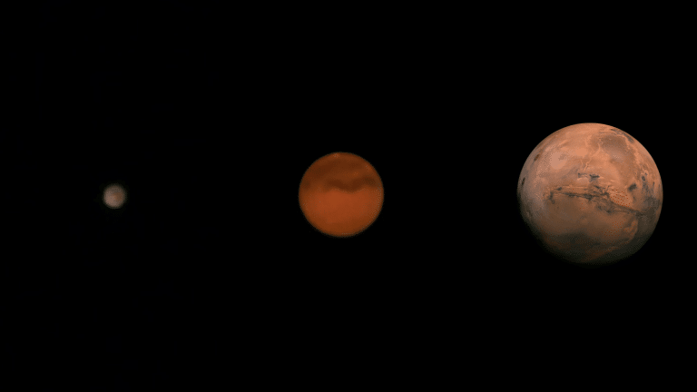 How Mars Looks Through a Telescope? - Philip Metzger