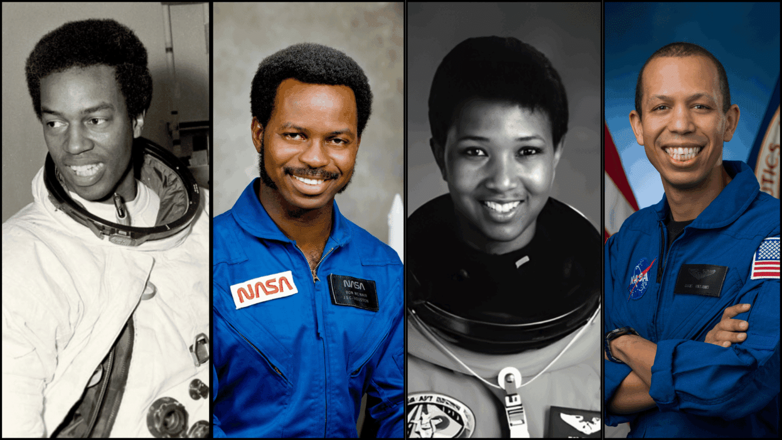 All African-American Astronauts with Spacewalk Records - Philip Metzger